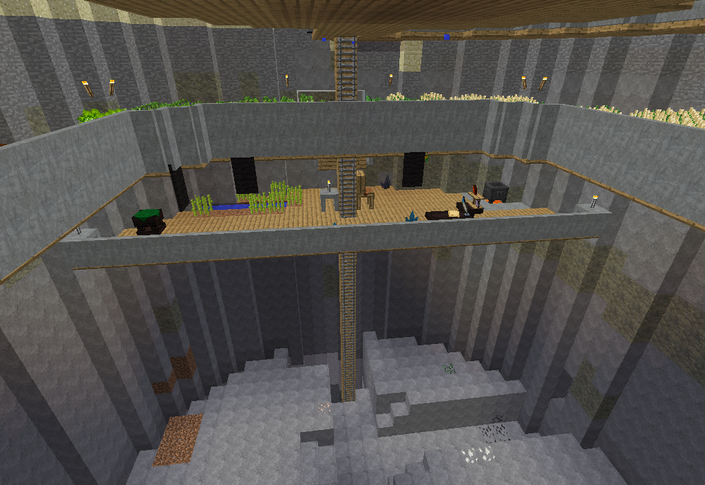 Blightfall Survival Base Minecraft Map