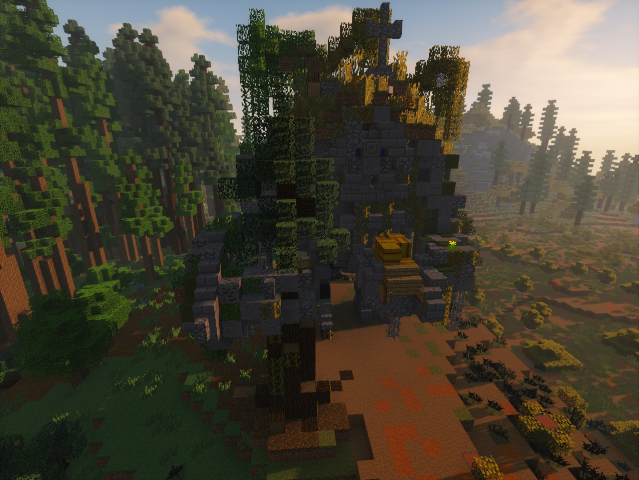 Bergslaforg - ancient mountain giant Minecraft Map