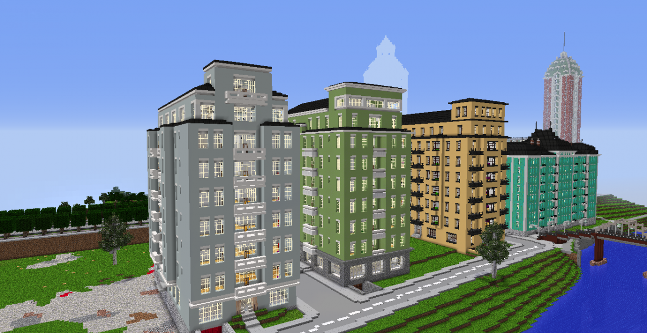 City Update 6 Minecraft Map
