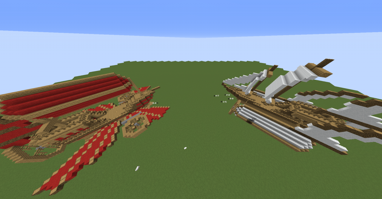 Airship Battle Minecraft Map