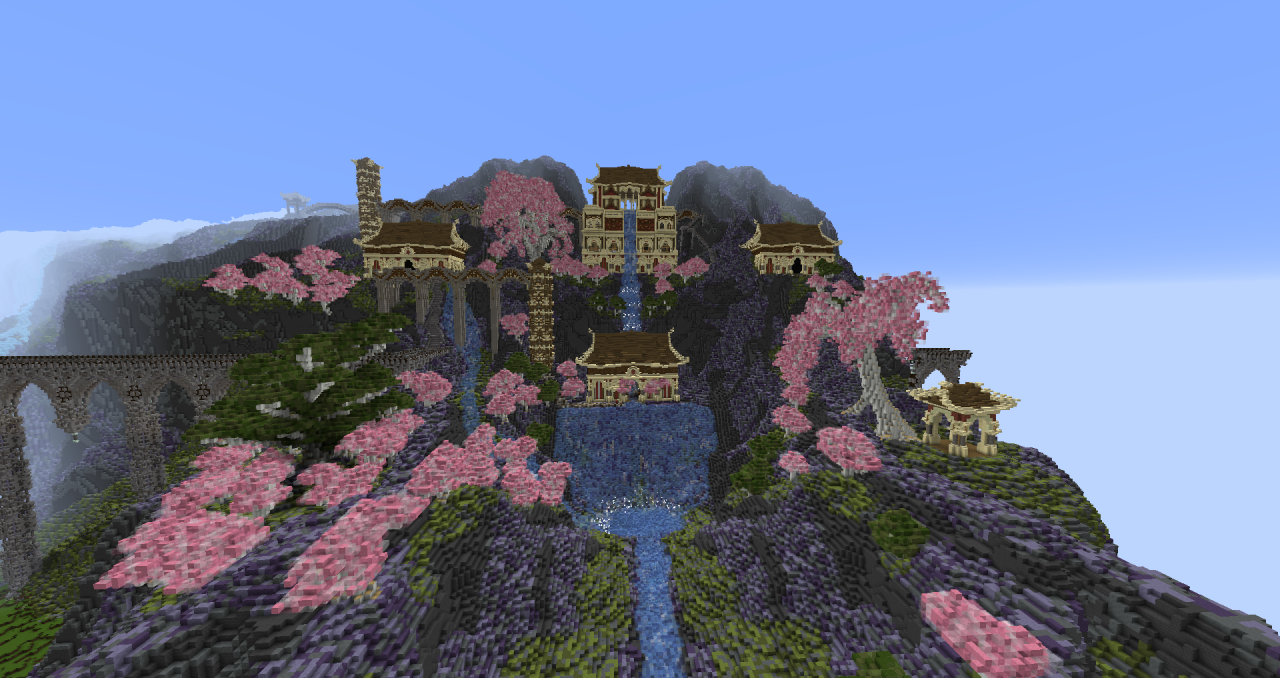 Fantasy Mountain Minecraft Map