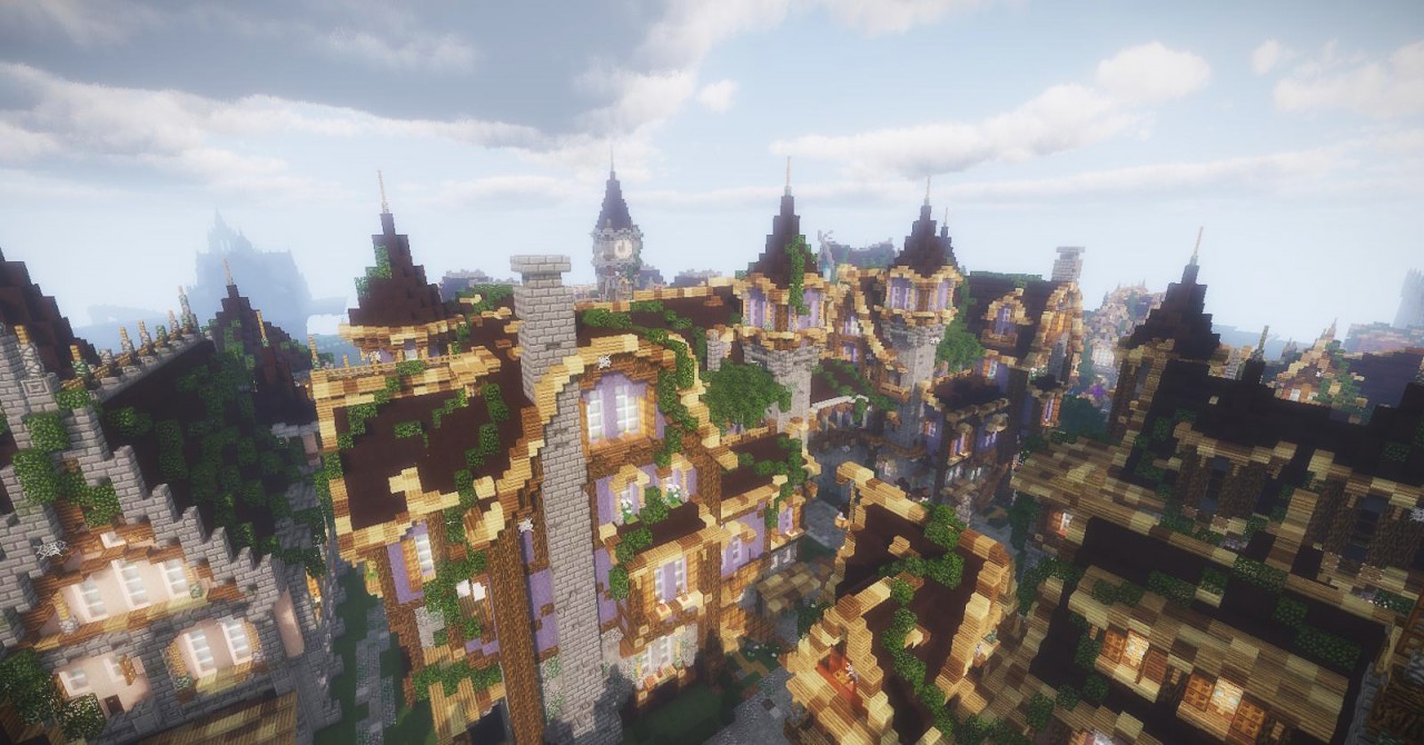 Medieval city Watergate (under construction) Minecraft Map