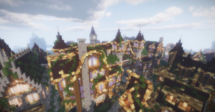 Medieval city Watergate (under construction) Minecraft Map
