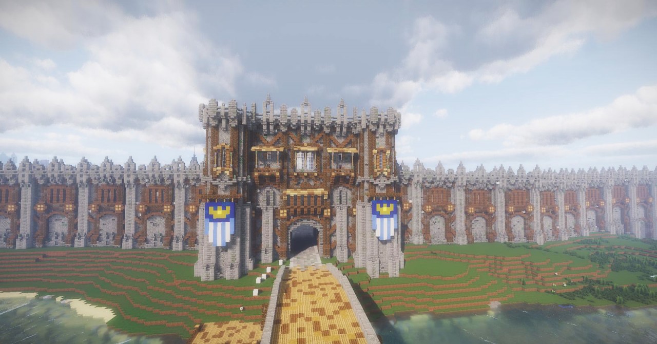 Medieval city Watergate (under construction) Minecraft Map