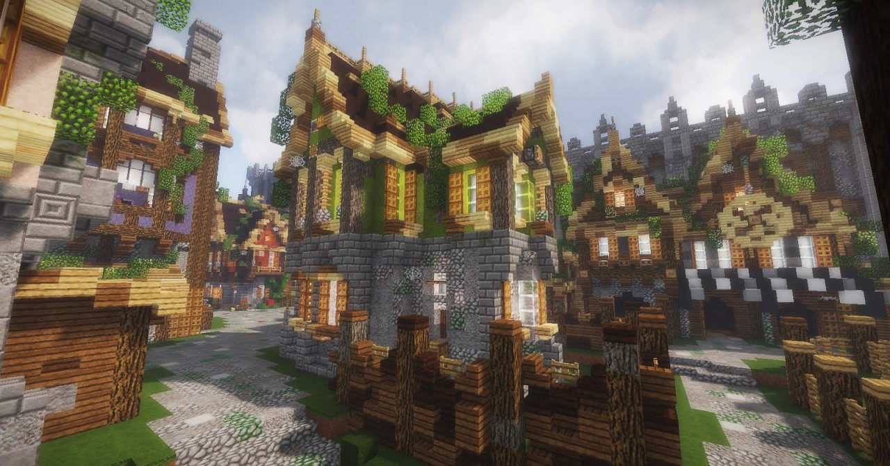 Medieval city Watergate (under construction) Minecraft Map