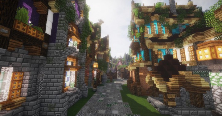 Medieval city Watergate (under construction) Minecraft Map