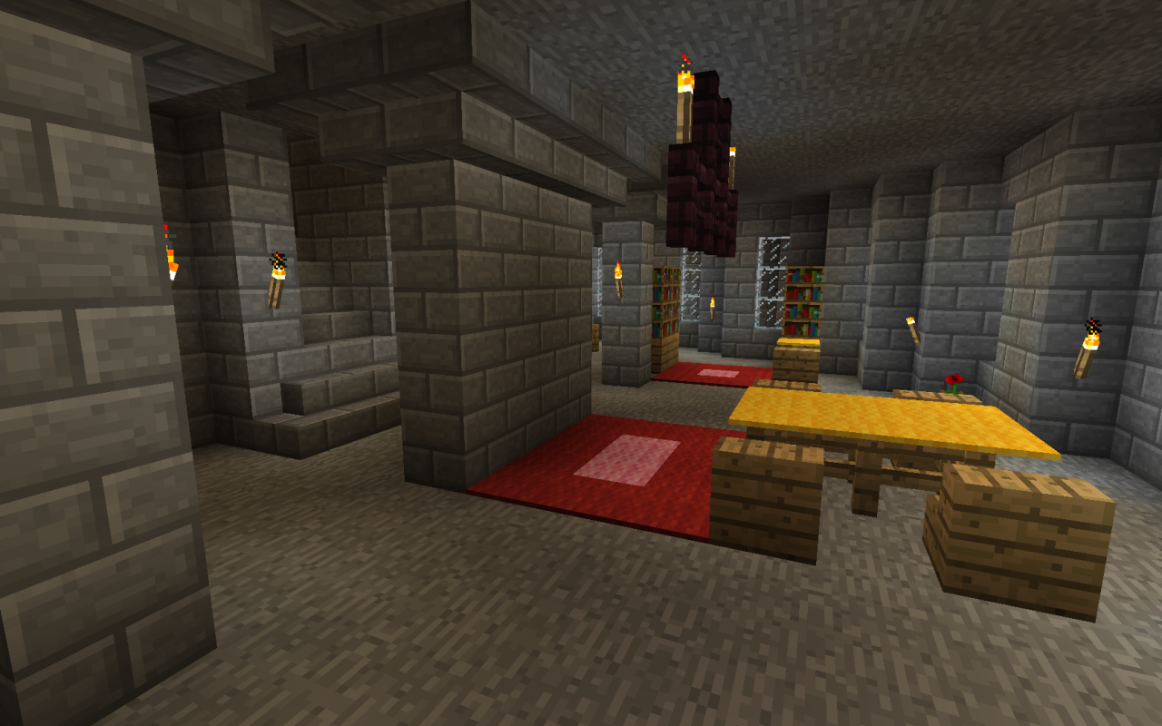 Port Town and Castle Minecraft Map