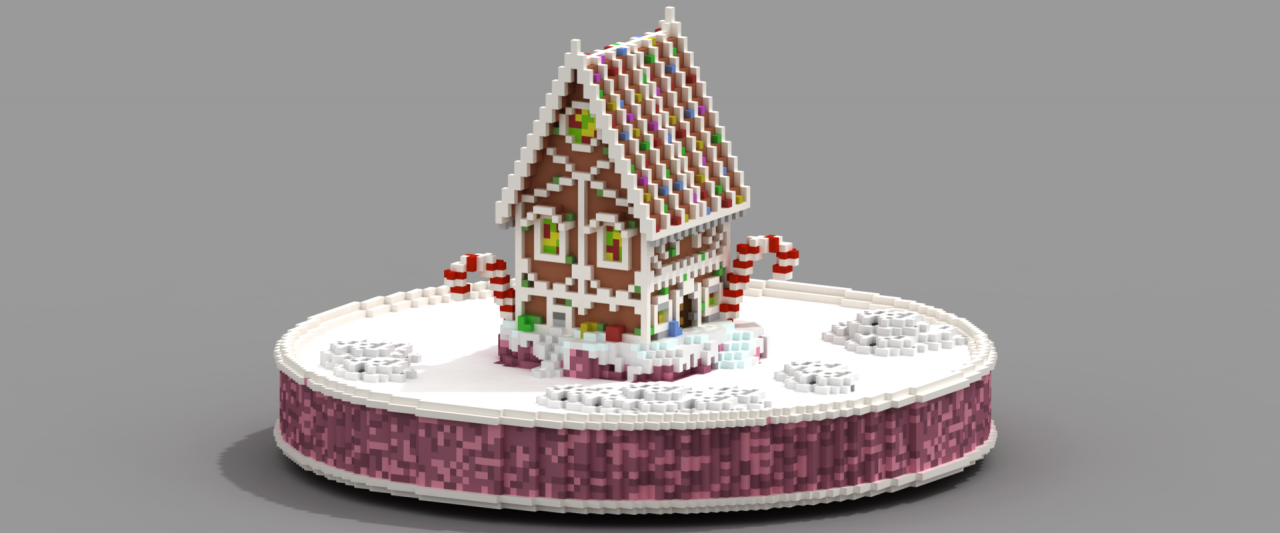 Gingerbread House Minecraft Map