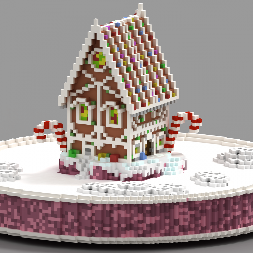 Gingerbread House Minecraft Map
