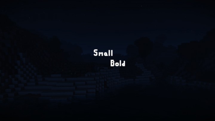 Small and Bold | Simple and VIBRANT Minecraft Texture Pack