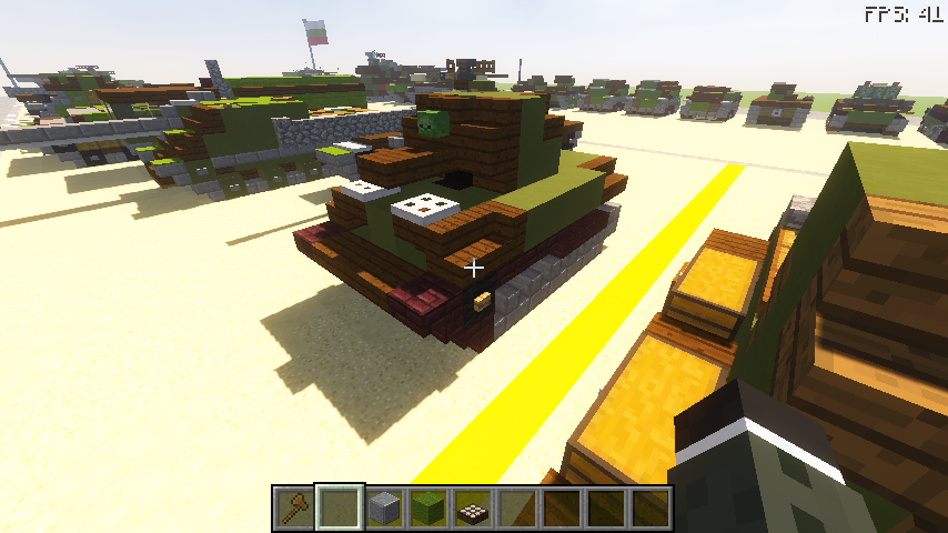 MU 6/III Light Tank prototype - Czechoslovakia Minecraft Map
