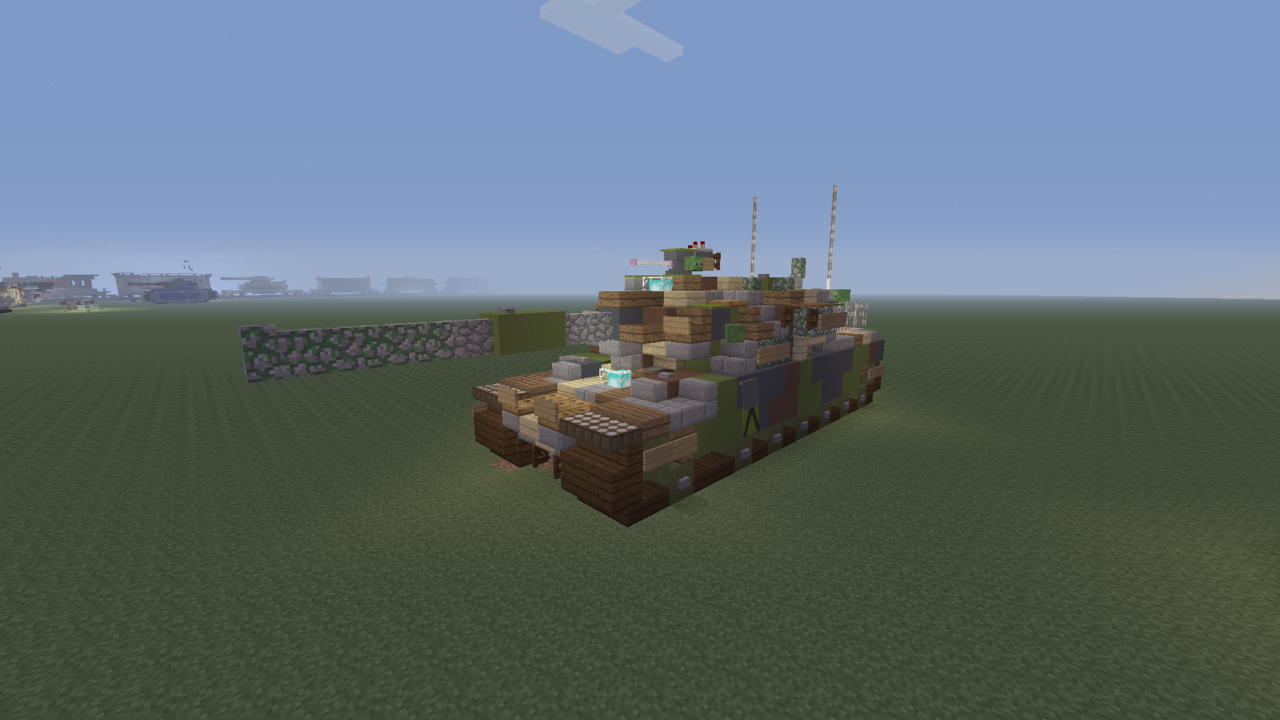 U.S M1 Abrams Main Battle tank Minecraft Map