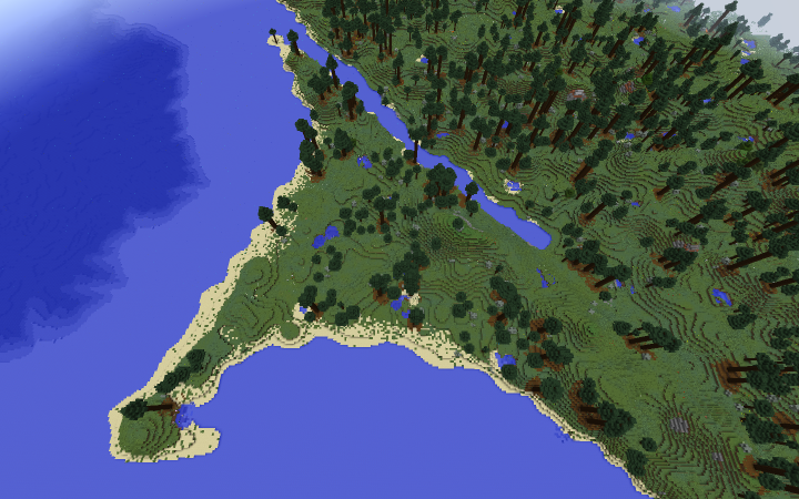 California 1:100 [QUICKMAP] Minecraft Map