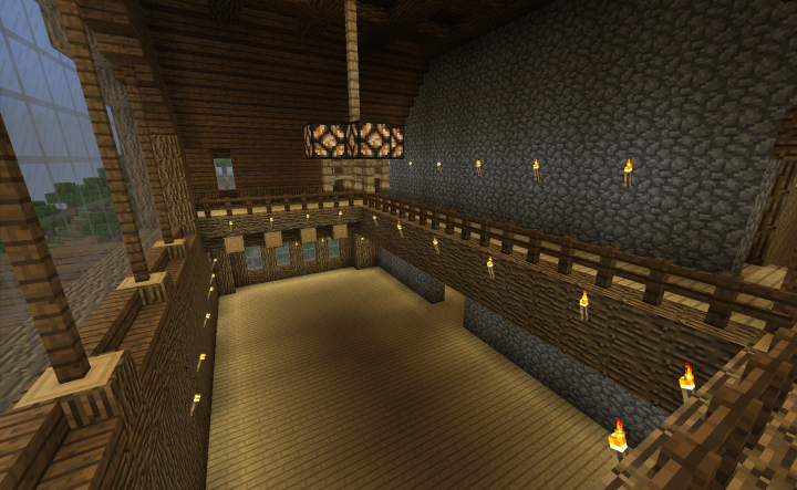 Great Cove Hall Minecraft Map