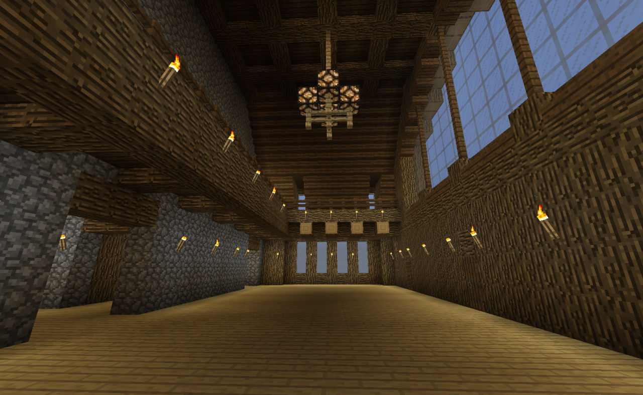 Great Cove Hall Minecraft Map