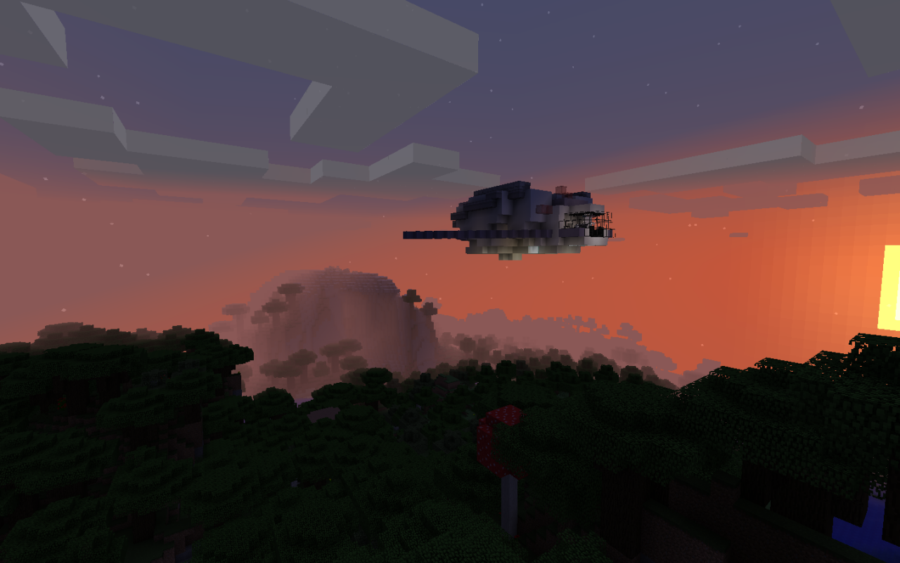 Spaceship Minecraft Map