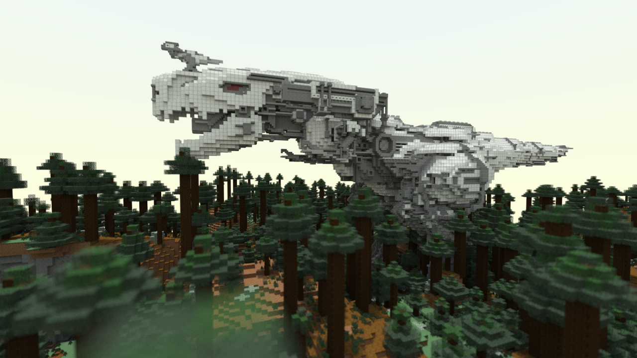 T rex terminator Dinosaurs Went Extinct! Minecraft Map