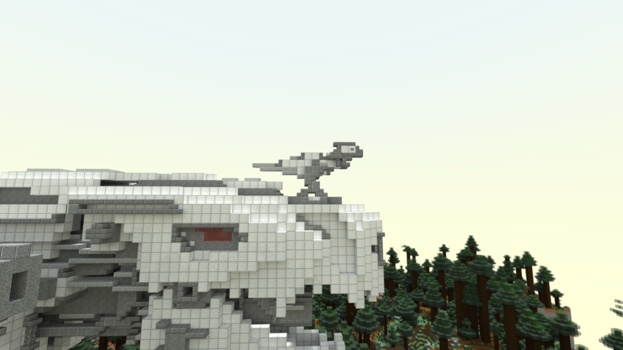 T rex terminator Dinosaurs Went Extinct! Minecraft Map