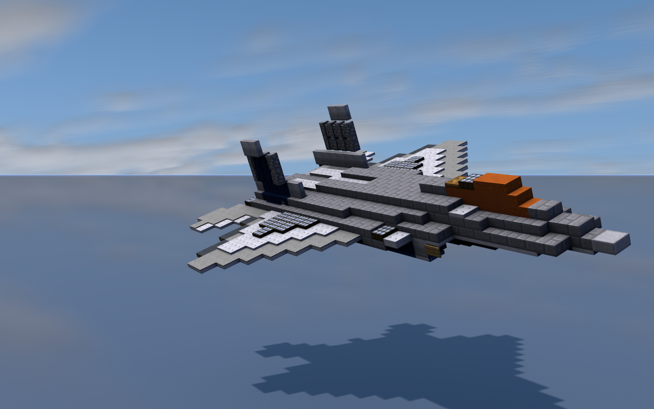 Lockheed Martin F-22 Raptor | Scale 1,5:1 Minecraft Map