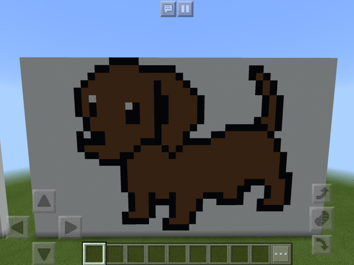 Pixel dog Minecraft Map
