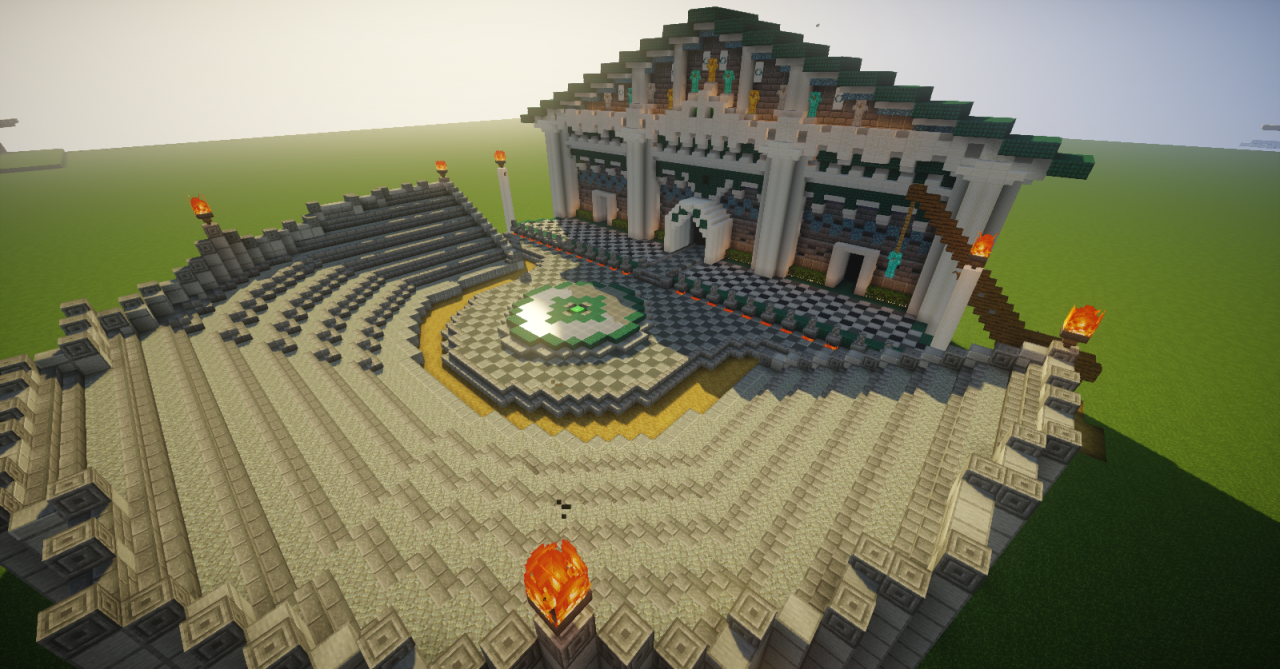 Ancient Greek Theater Minecraft Map