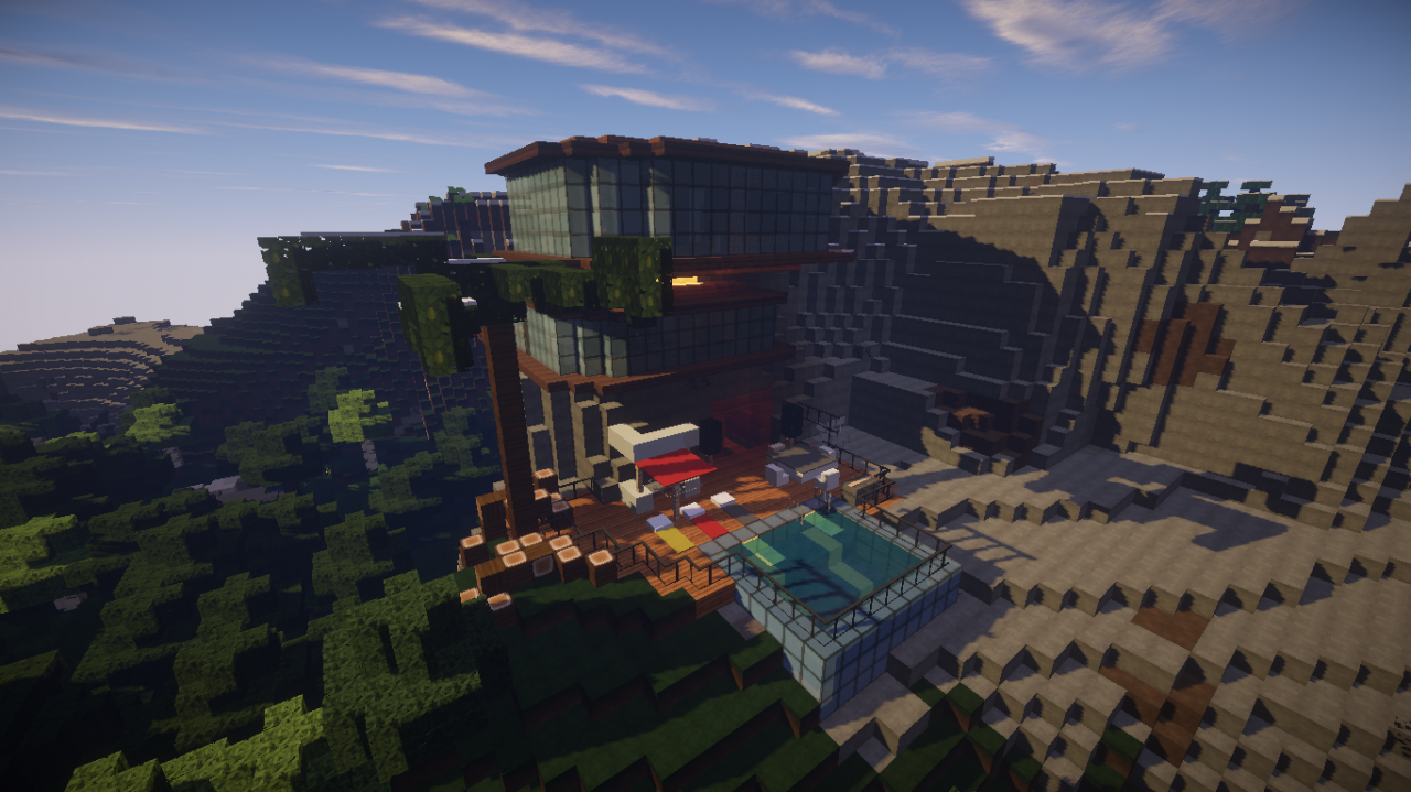 Casa Moderna ( some redstone ) Minecraft Map