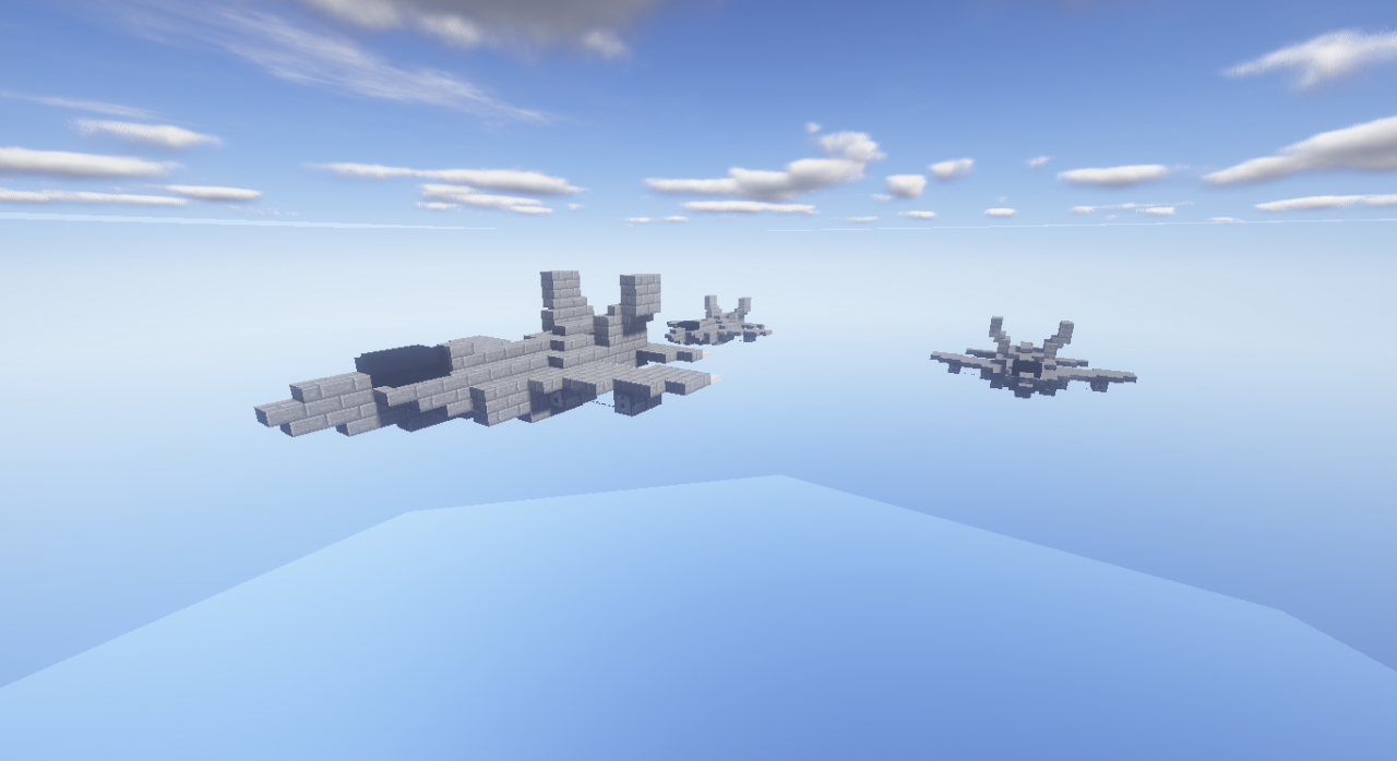 Lockheed Martin F-35 Lightning II Fighter Jet + Download Minecraft Map