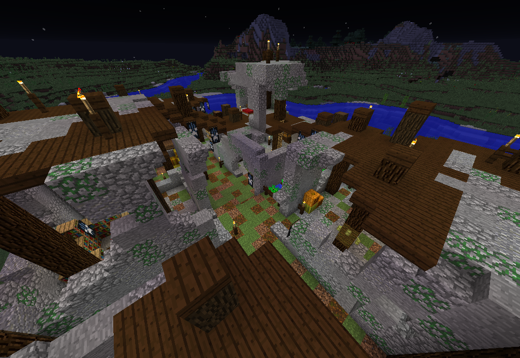 Re-Inhabited Ruins Minecraft Map