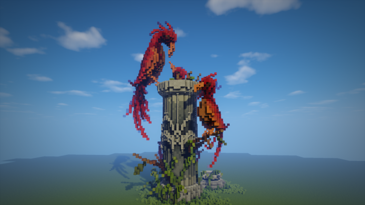 A Family of Phoenixes Minecraft Map