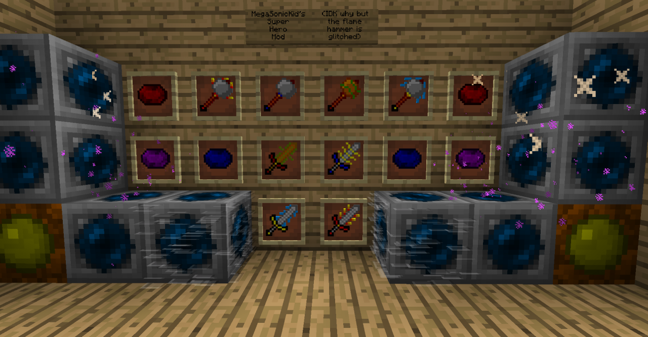 Super Hero Mod Minecraft Mod