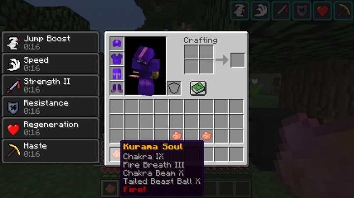 Item for my Naruto adventure map Minecraft Map