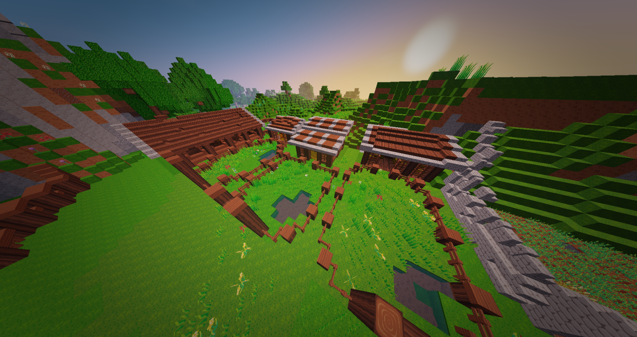 Woodland Farm Minecraft Map