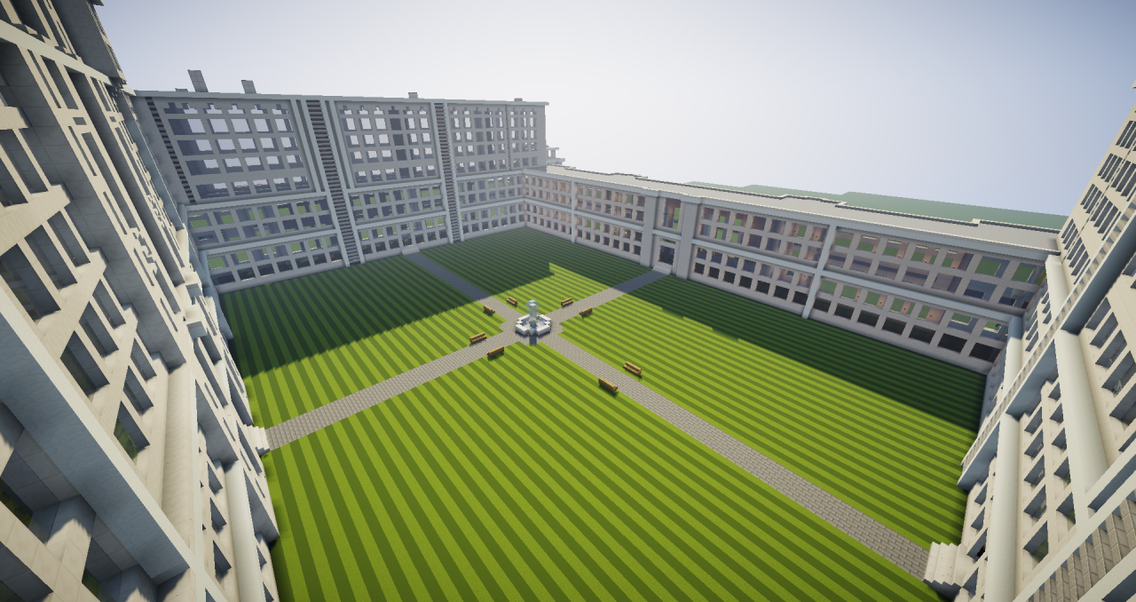 PalaceOfTheParliament 1:1 ( Romania-Bucharest ) Minecraft Map