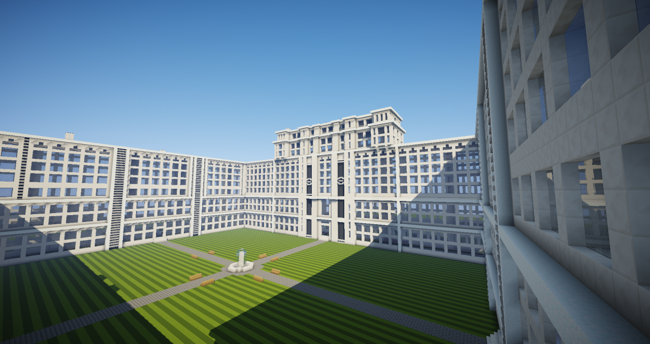 PalaceOfTheParliament 1:1 ( Romania-Bucharest ) Minecraft Map