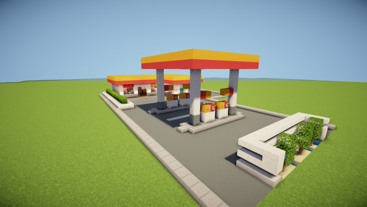 Gas Sation Minecraft Map