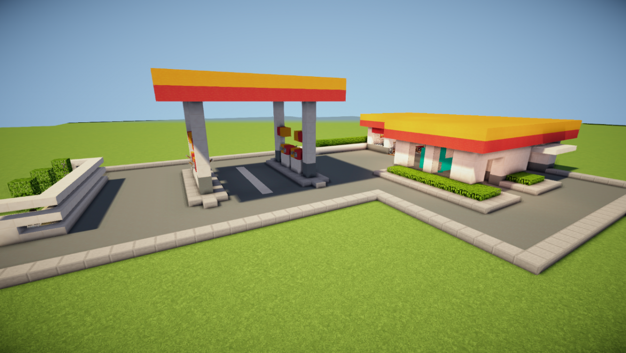 Gas Sation Minecraft Map