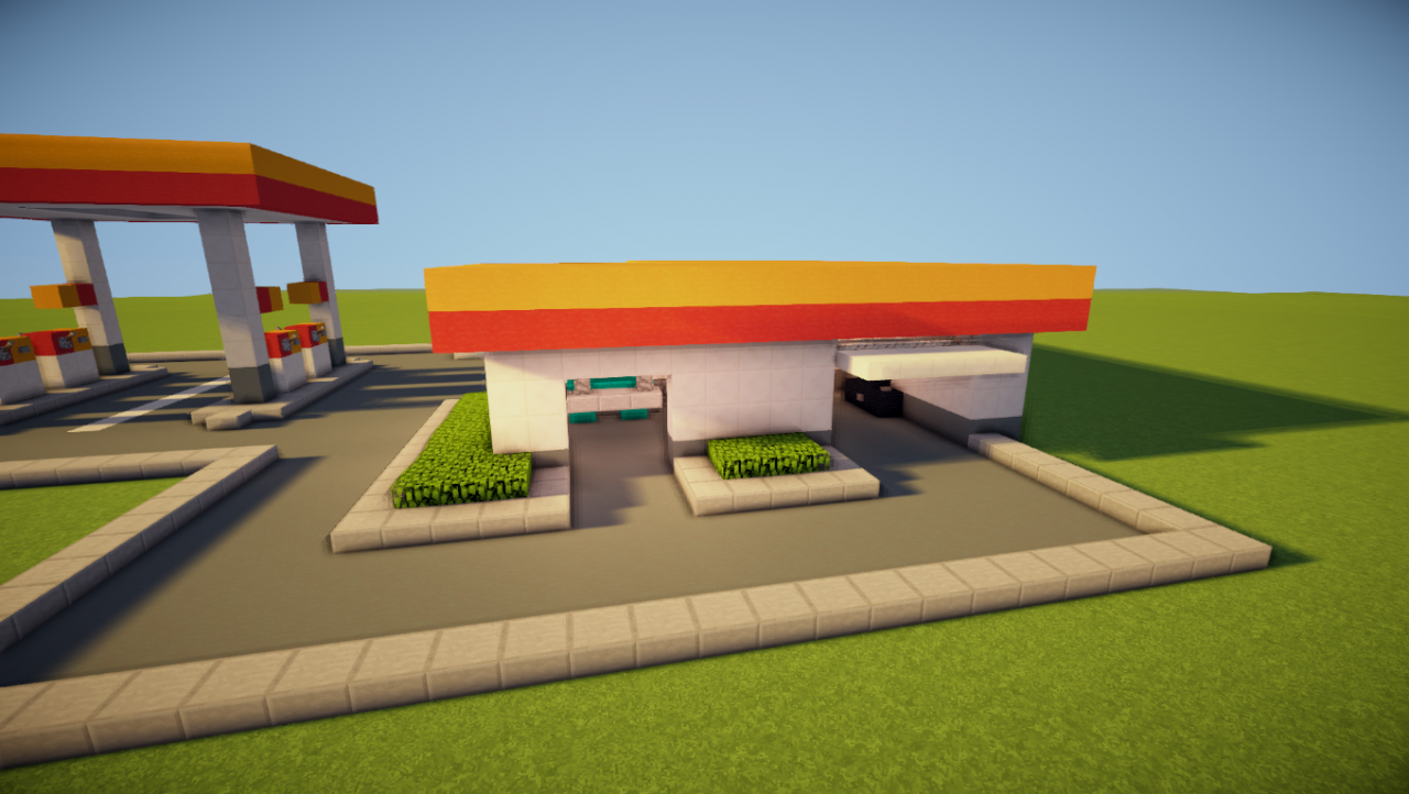 Gas Sation Minecraft Map