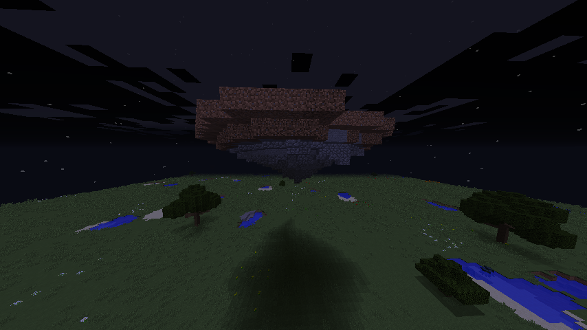 Floating spawn Minecraft Map