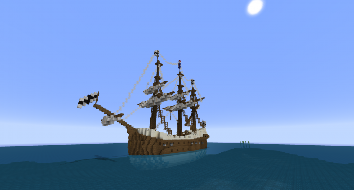 VOC Ship / Fluyt / The Gwynbleidd Minecraft Map
