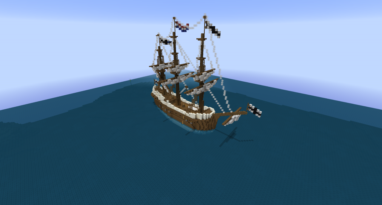 VOC Ship / Fluyt / The Gwynbleidd Minecraft Map