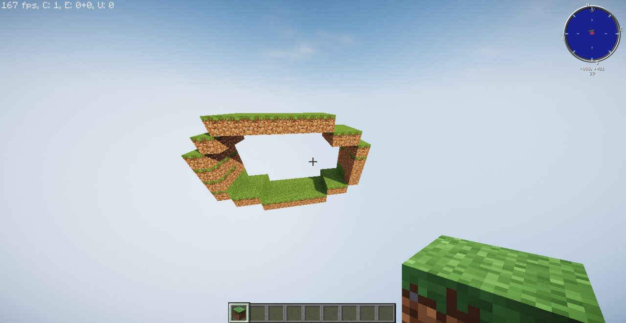 Floating Islands Skyblock Minecraft Map