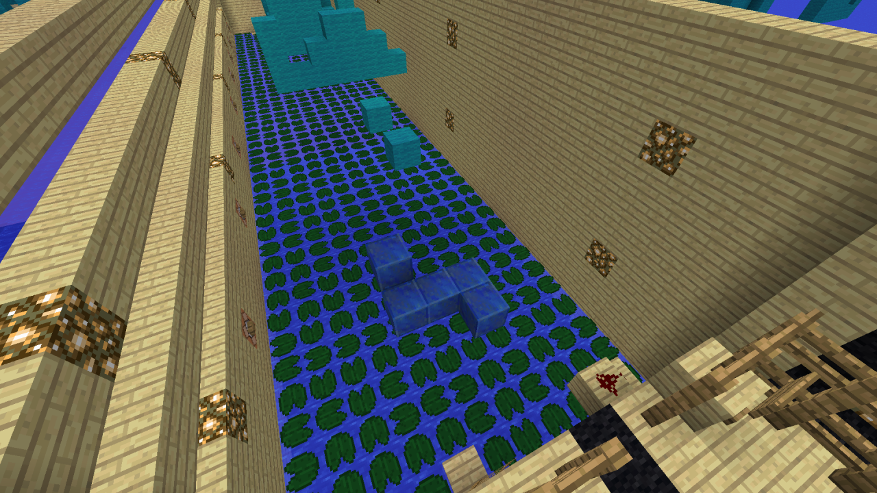 Moving Snake parkour (5 levels) Minecraft Map