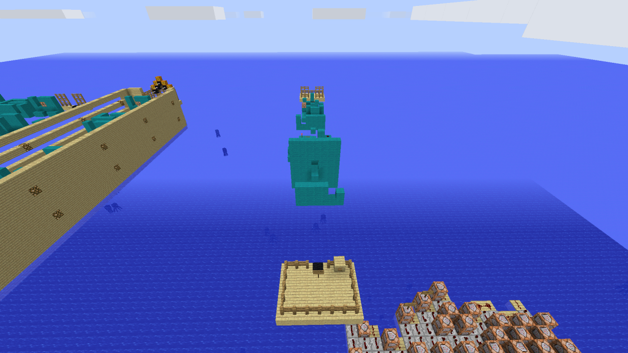 Moving Snake parkour (5 levels) Minecraft Map