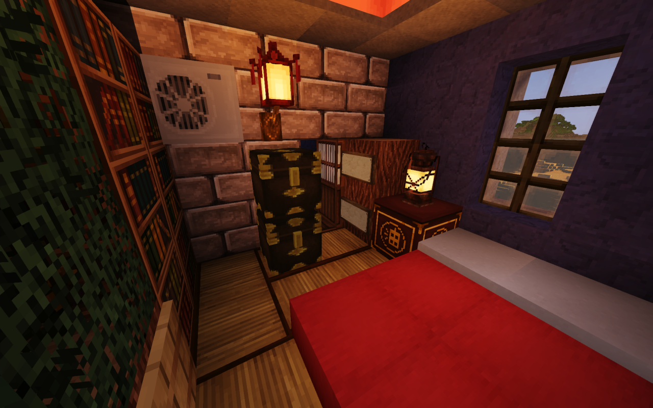 Suburban Style Japanese House Minecraft Map