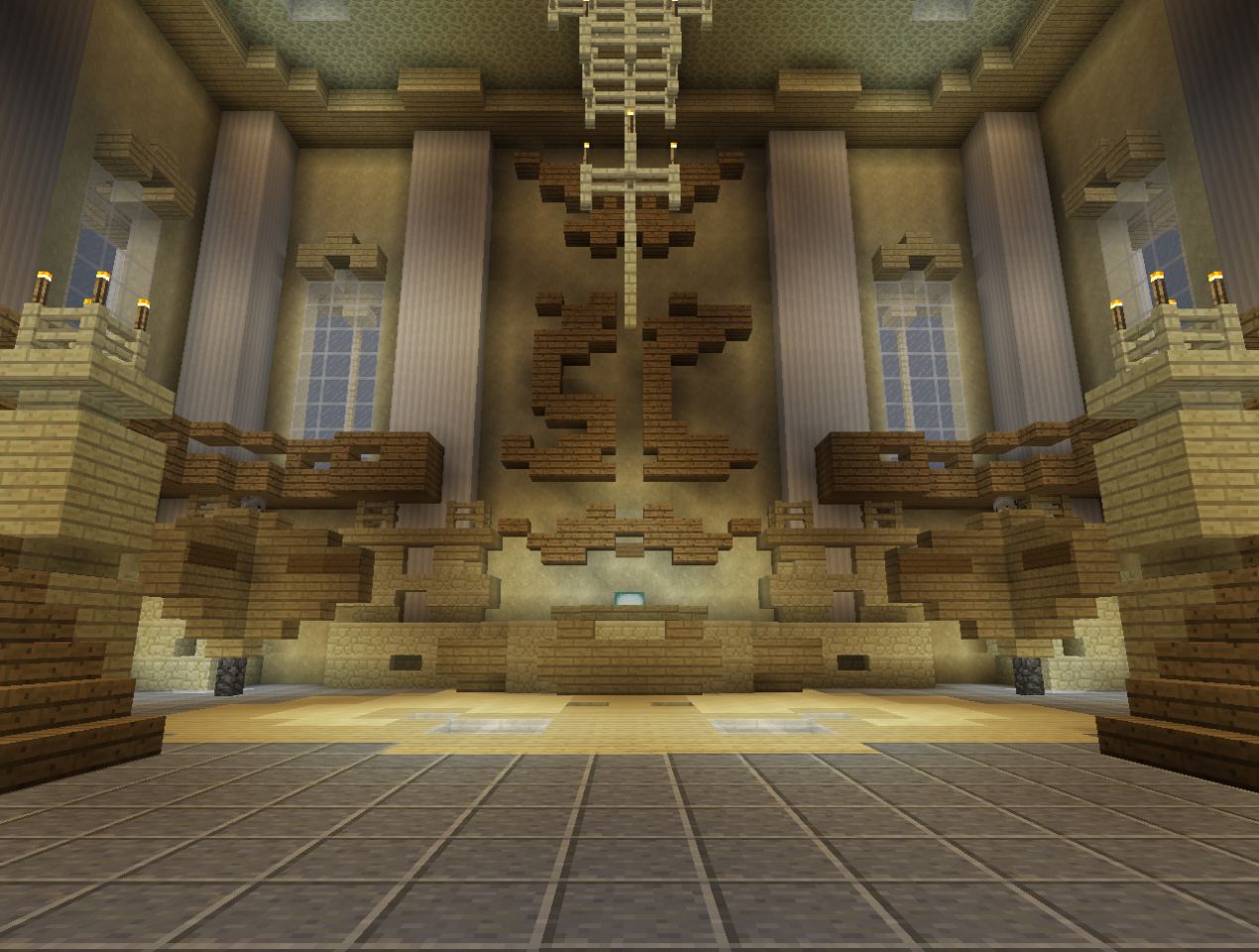 Mini structure spawn for a small server Minecraft Map