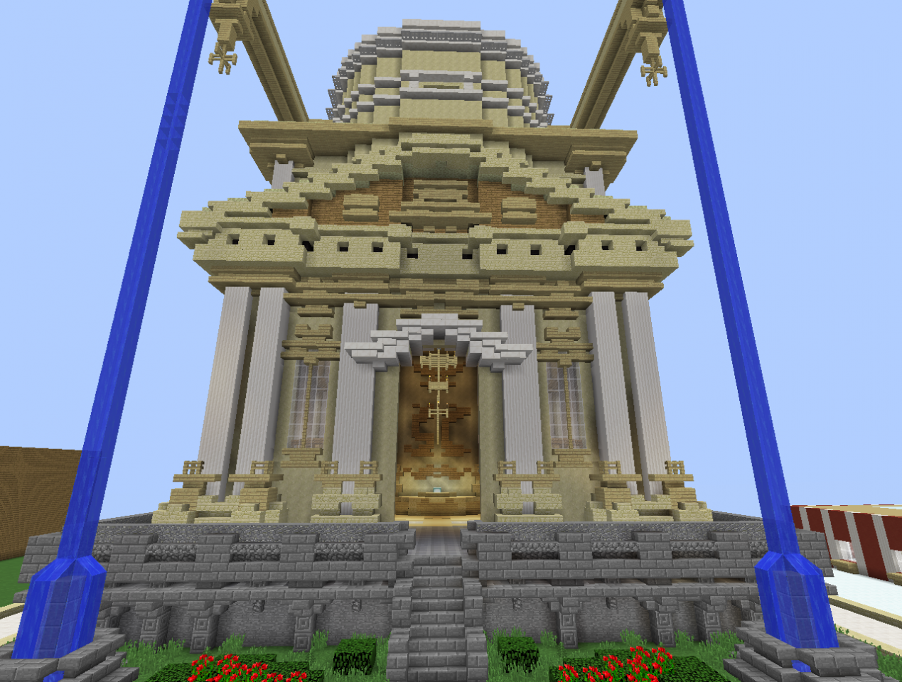 Mini structure spawn for a small server Minecraft Map