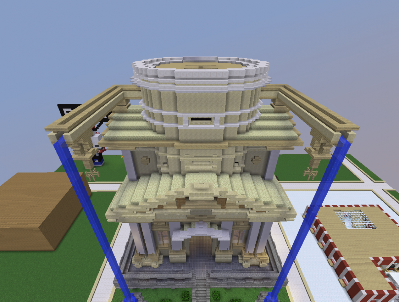 Mini structure spawn for a small server Minecraft Map