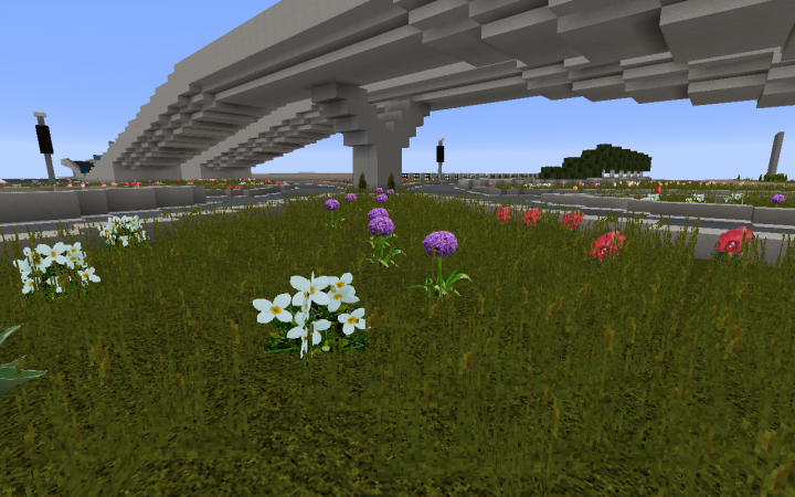 Signalled Stack Interchange Minecraft Map