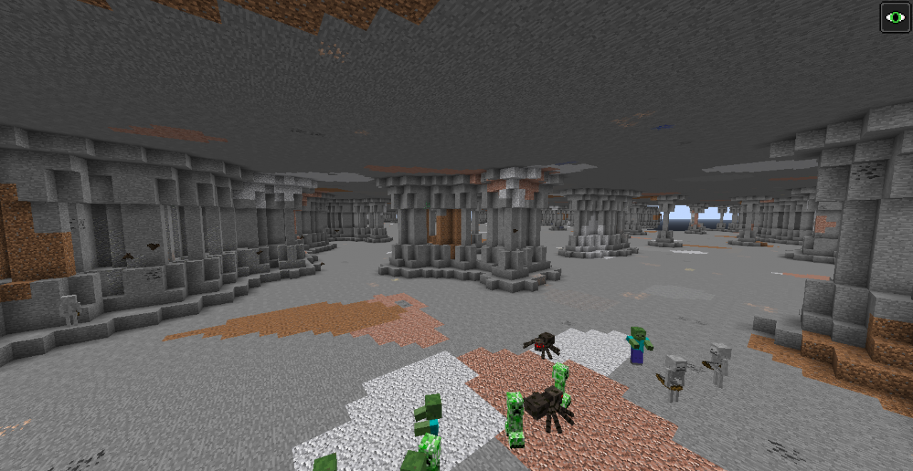 Survival Island with Beaches, Cliffs, Caverns, a Volcano, and Massive ...