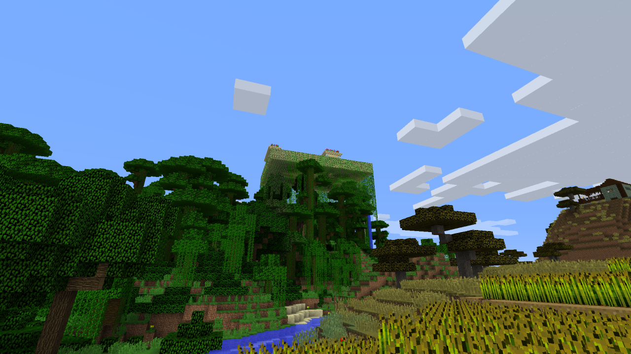 Hanging Gardens Minecraft Map